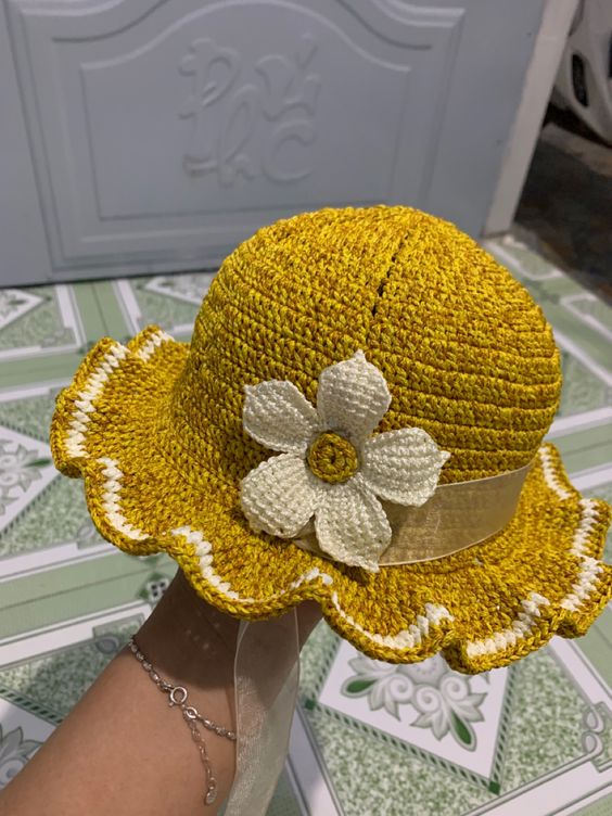 Como tejer hermoso sombrero a crochet - Aprende a Tejer