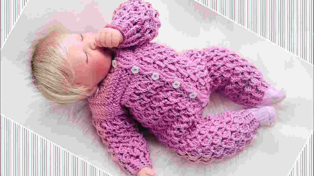 Aprende a Tejer Lindo Mameluco a Crochet - Aprende a Tejer