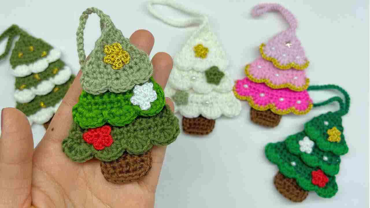 Como Tejer Hermosa Manualidad Facil a Crochet - Aprende a Tejer
