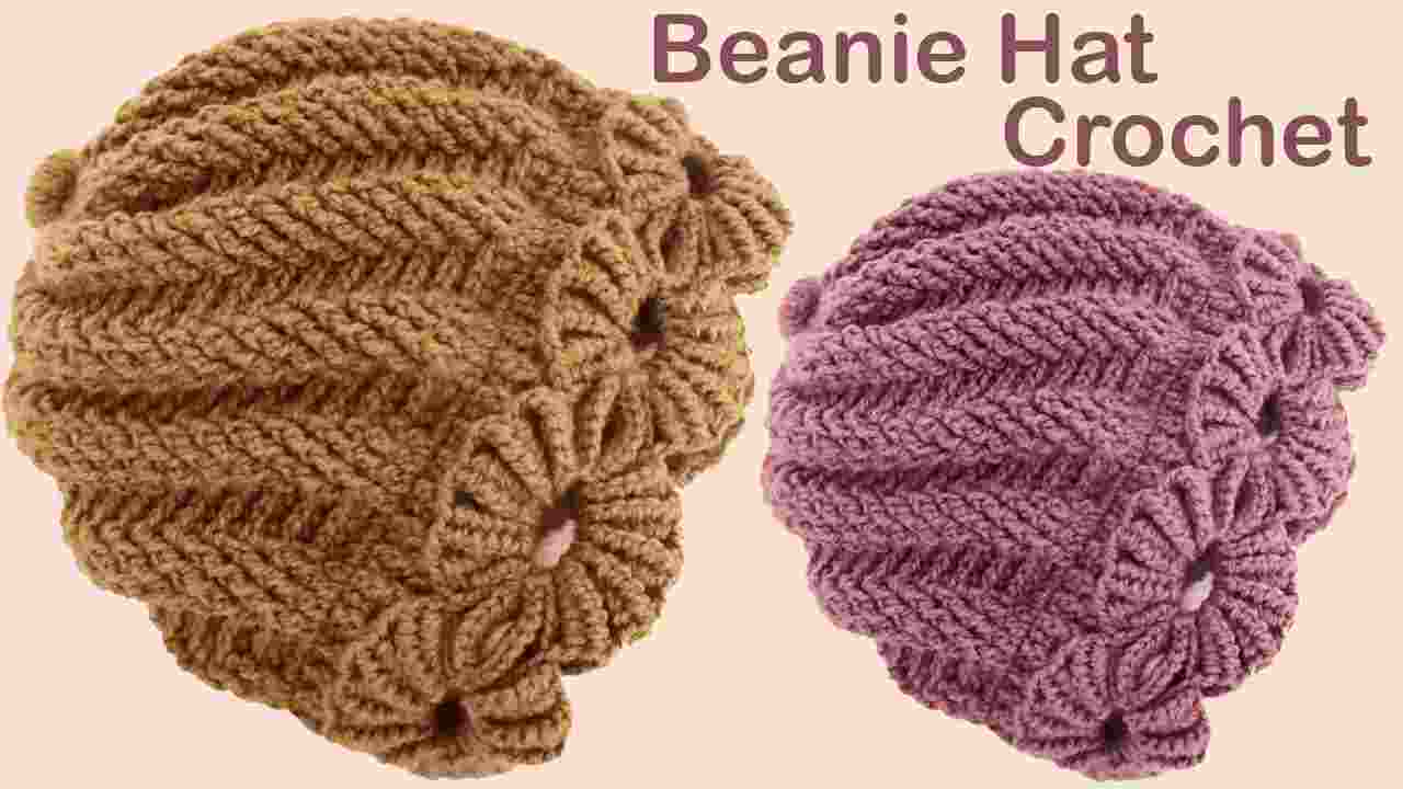 Aprende a Tejer Bonito Gorro paso a paso a Crochet - Aprende a Tejer